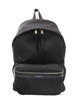Saint Laurent City Backpack - Black