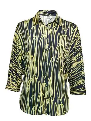 Moschino Abstract-print Shirt - Green