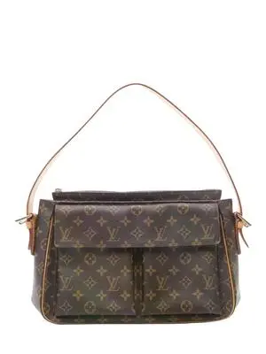 LOUIS VUITTON 2004 Vivacite Gm Monogram Shoulder Bag - Brown