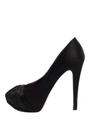 GINA 125mm Platform Pumps - Black