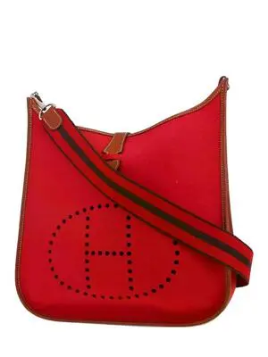 Hermès Evelyne Shoulder Bag - Red