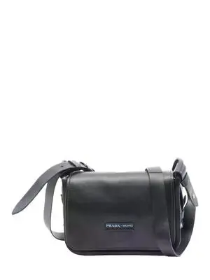Prada 2010s Grace Lux Shoulder Bag - Black