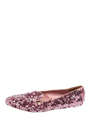 Polo Ralph Lauren Quintessa Pewter Loafers - Pink