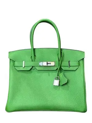 Hermès Birkin 30 Togo Leather Handbag - Green