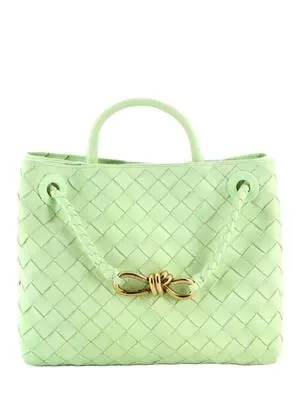 Bottega Veneta Intrecciato Top Handle Satchel - Green