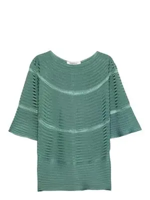 Valentino Garavani 2000s Ribbed-knit Top - Green