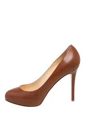 CHRISTIAN LOUBOUTIN 105mm Simple Pumps - Brown