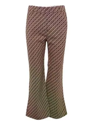 Stella McCartney Monogram-print Trousers - Red