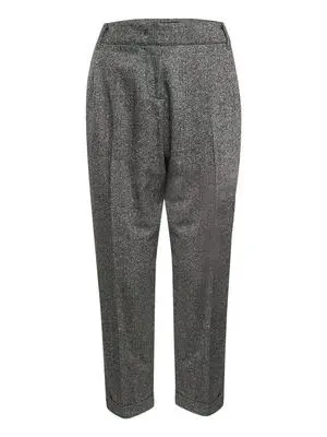 Max Mara Tweed Trousers - Grey