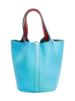 Hermès Picotin Pm Tote Bag - Blue
