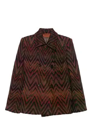 Missoni 2000s Double-breasted Jacket - Brown