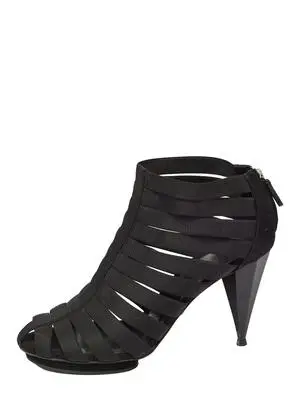 Gucci 100mm Platform Booties - Black