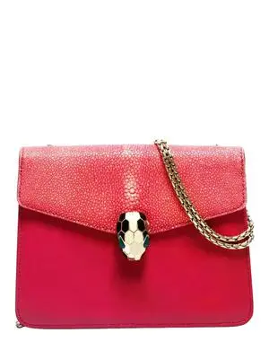BVLGARI Serpenti Forever Shoulder Bag - Pink