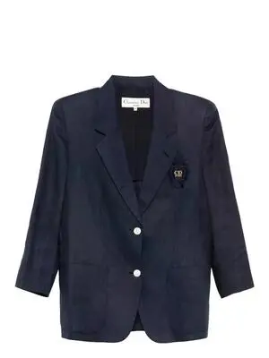 Dior 1990 Single-breasted Jacket - Blue