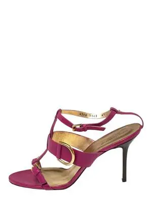 Dolce & Gabbana 90mm Leather Sandals - Pink