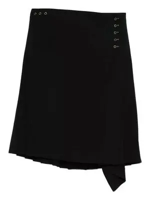 Jean Paul Gaultier 1990s Pleated Kilt - Black