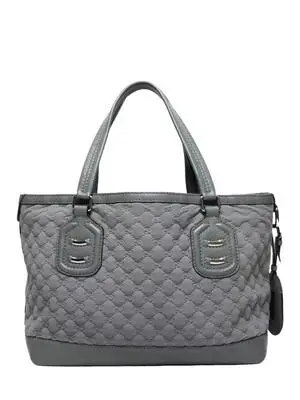 Gucci Gg Pattern Tote Bag - Grey