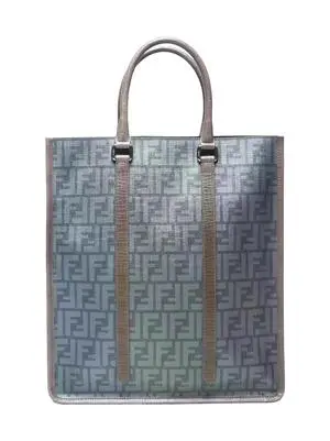 Fendi 2000s Zucca-print Tote Bag - Grey
