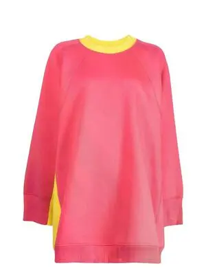 Celine Colourblock Oversized Sweatshirt - Pink