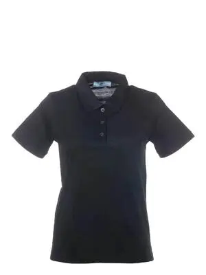 Prada 2023 Short-sleeve Polo Shirt - Black