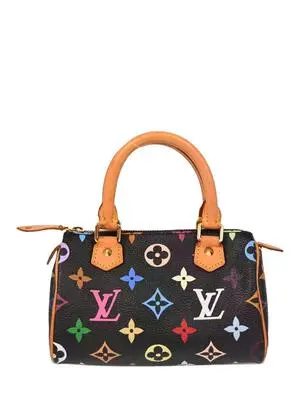 LOUIS VUITTON 2003 Mini Speedy Handbag - Black