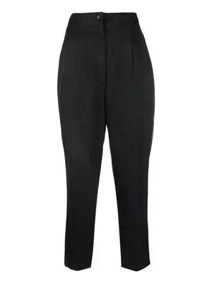 Dolce & Gabbana 1990s High-waist Cropped Trousers - Grey