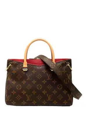 LOUIS VUITTON 2018 Monogram Pallas Bb Satchel - Brown