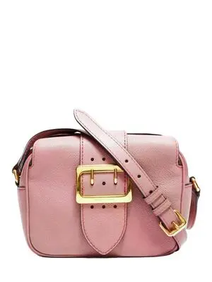Burberry Leather Shoulder Bag - Pink