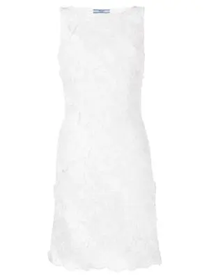 PRADA Floral Broderie Anglaise Dress