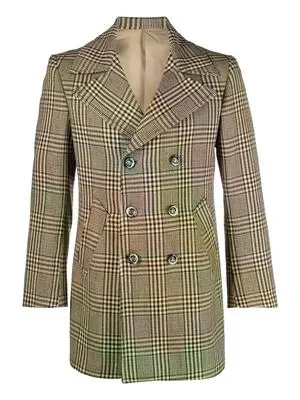 A.N.G.E.L.O. VINTAGE CULT 1970s Double-breasted Coat - Brown