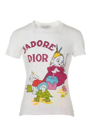 Dior 2002 Summer Holiday T-shirt - White