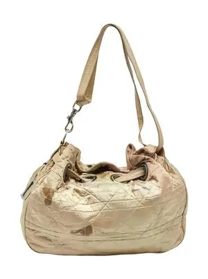 DIOR Cannage Drawstring Shoulder Bag