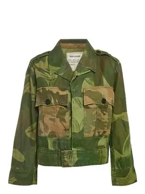 Zadig&Voltaire Camouflage-print Jacket - Green