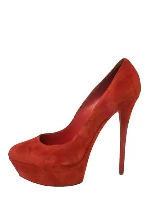 Casadei 150mm Platform Stiletto Pumps - Red