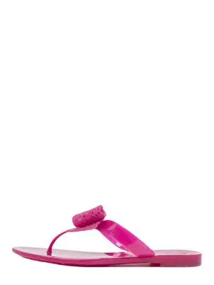 FERRAGAMO Bow-detailed Sandals - Pink