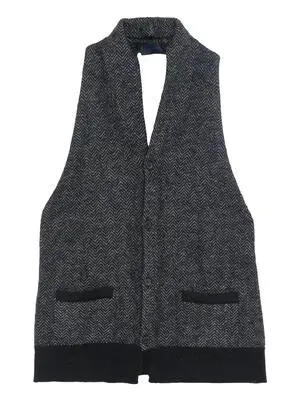 LANVIN Knitted Waistcoat - Grey