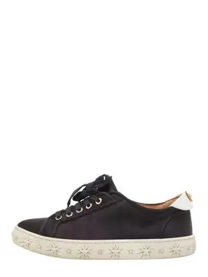 AQUAZZURA L.a Star-embellished Sneakers - Black