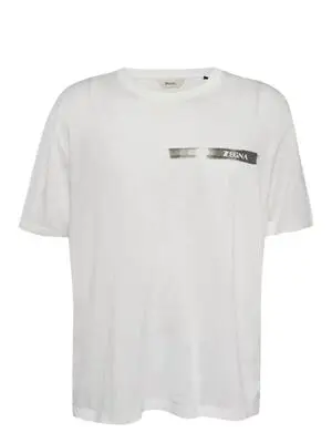 Zegna Pre-owned Logo-print T-shirt - White