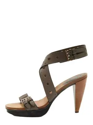 TOD'S 110mm Perforated Sandals - Brown