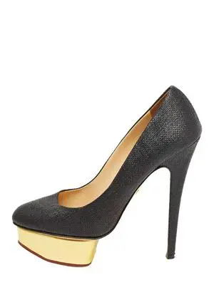 CHARLOTTE OLYMPIA 160mm Dolly Pumps - Black