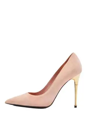 TOM FORD Suede Heeled Pumps - Pink