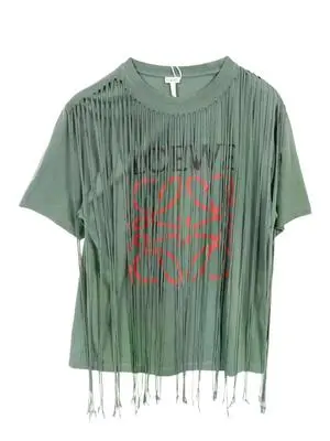 Loewe 2010s Anagram T-shirt - Green