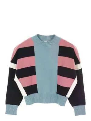 Hermès 2010s Lettres Equestres Cashmere Sweater - Blue