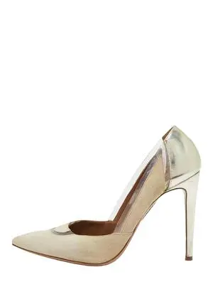 AQUAZZURA 125mm Suede Pumps - Neutrals
