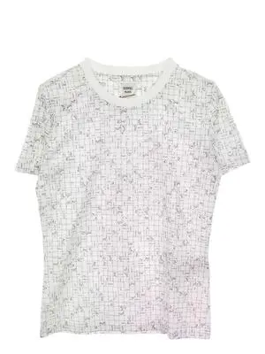 Hermès Cotton Crew Neck T-shirt - White