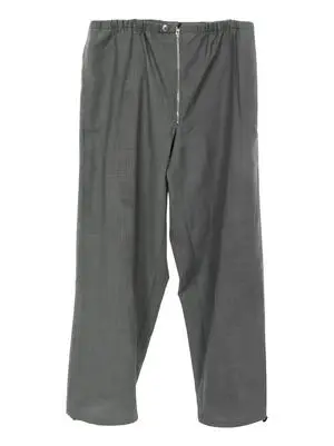Prada 2020s Wool Trousers - Grey