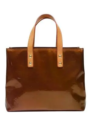 LOUIS VUITTON Vernis Reed Pm Tote Bag - Brown