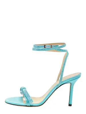 Mach & Mach 90mm Embellished Strappy Sandals - Blue