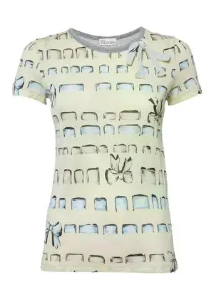 Red Valentino Panelled T-shirt - Yellow