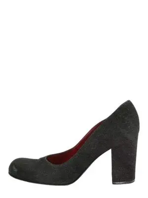 Dolce & Gabbana 95mm Leather Block-heel Pumps - Black